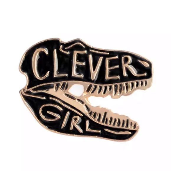 Jewelry | 63 Jurassic Park Clever Girl Trex Enamel Pin | Poshmark